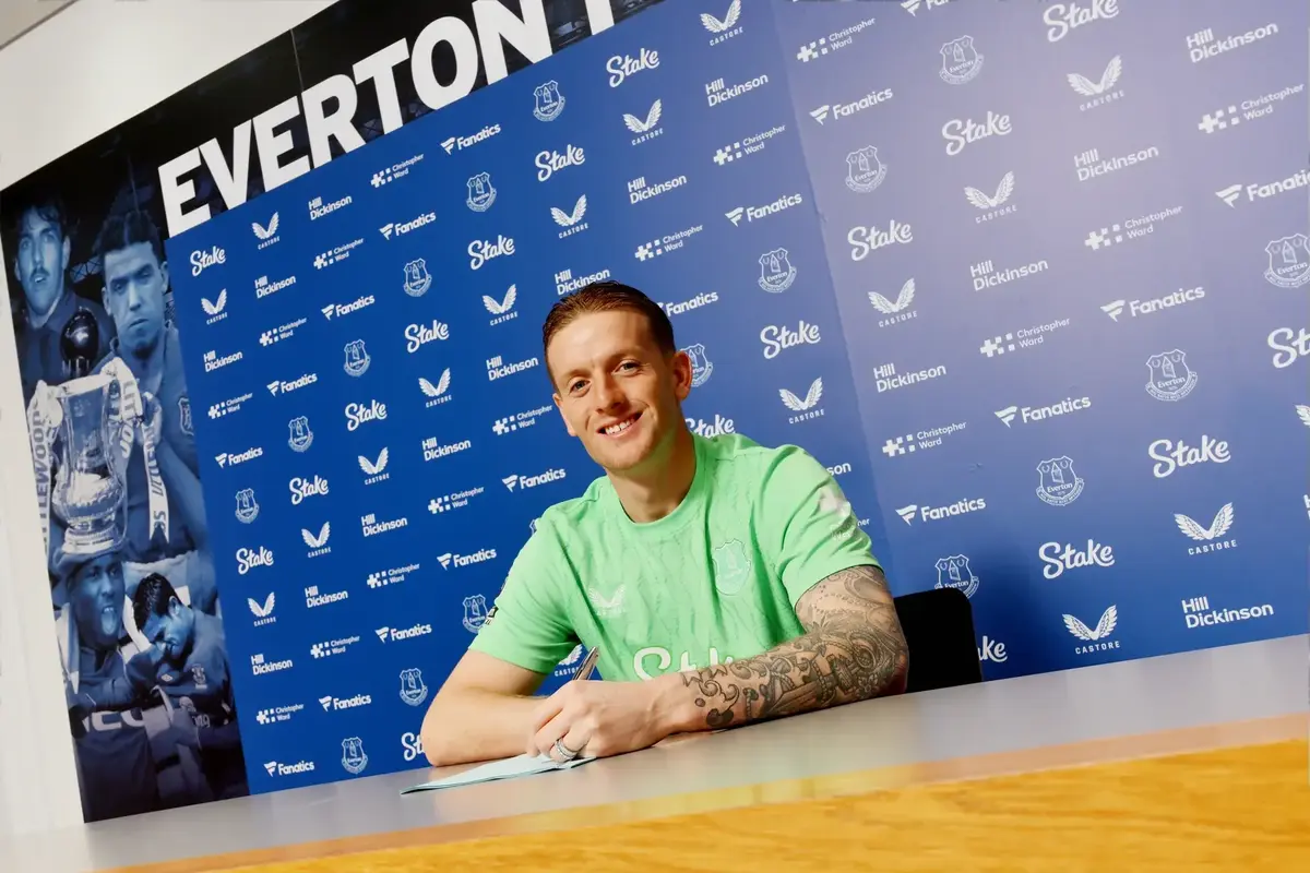 Jordan Pickford Extends Everton Contract - Grand Old Team